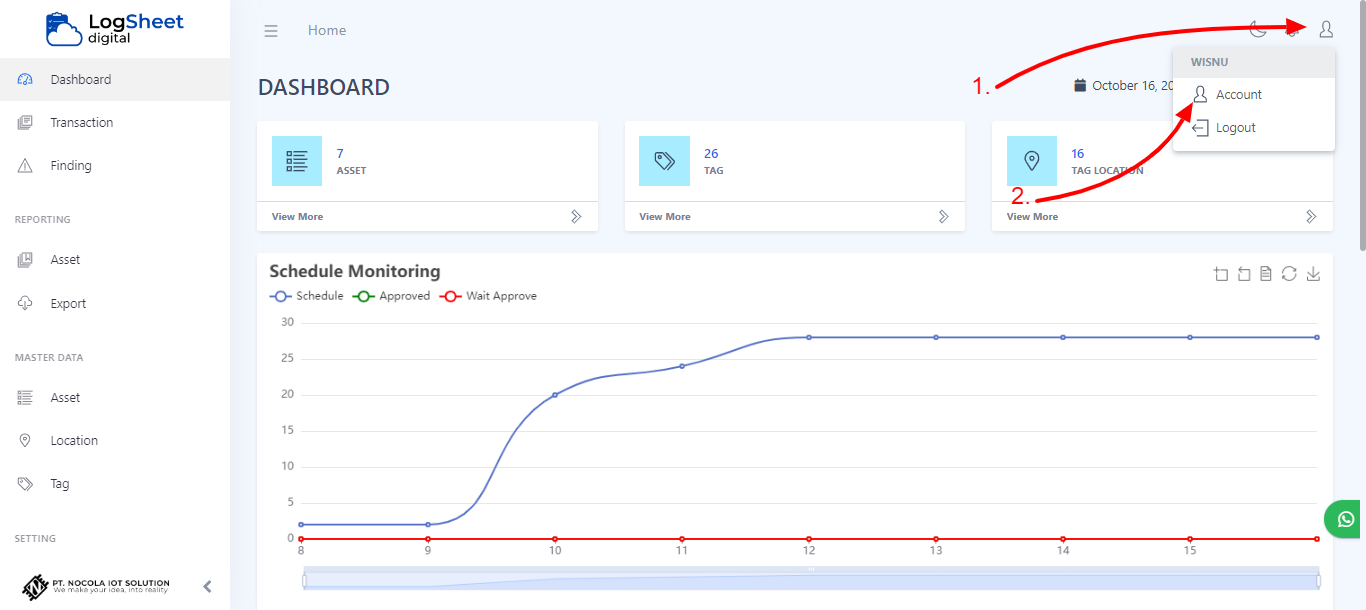 Personal Information View – Logsheet Digital – Help Center